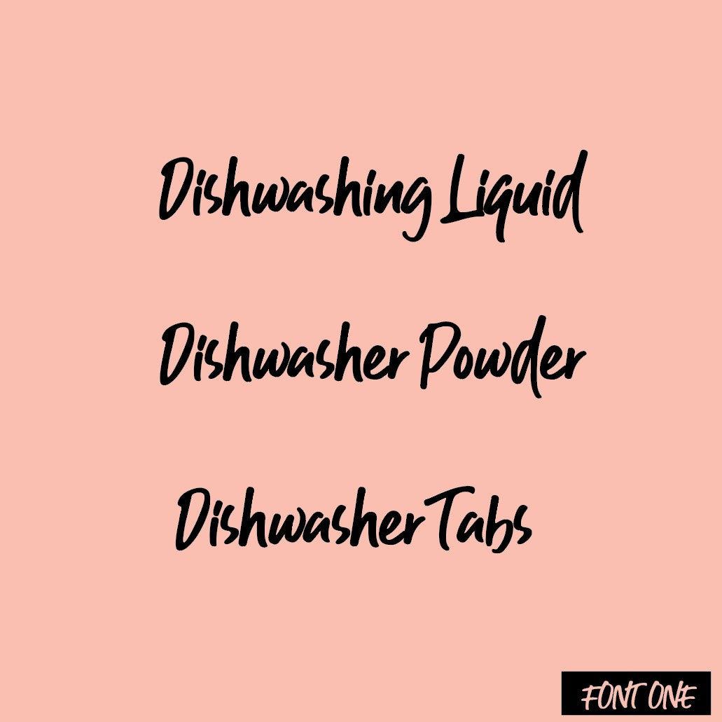 Dishwashing Label Sticker | Dishwashing Basics | Simple Label Co